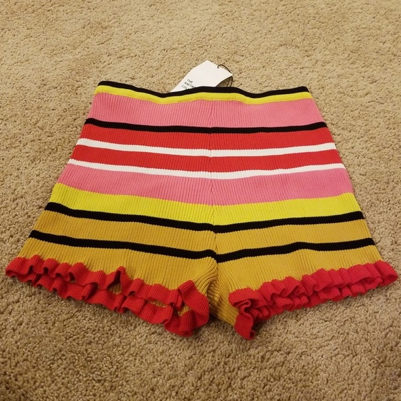 Zara | Shorts | Brand New Zara Multi Striped Size S Shorts | Poshmark